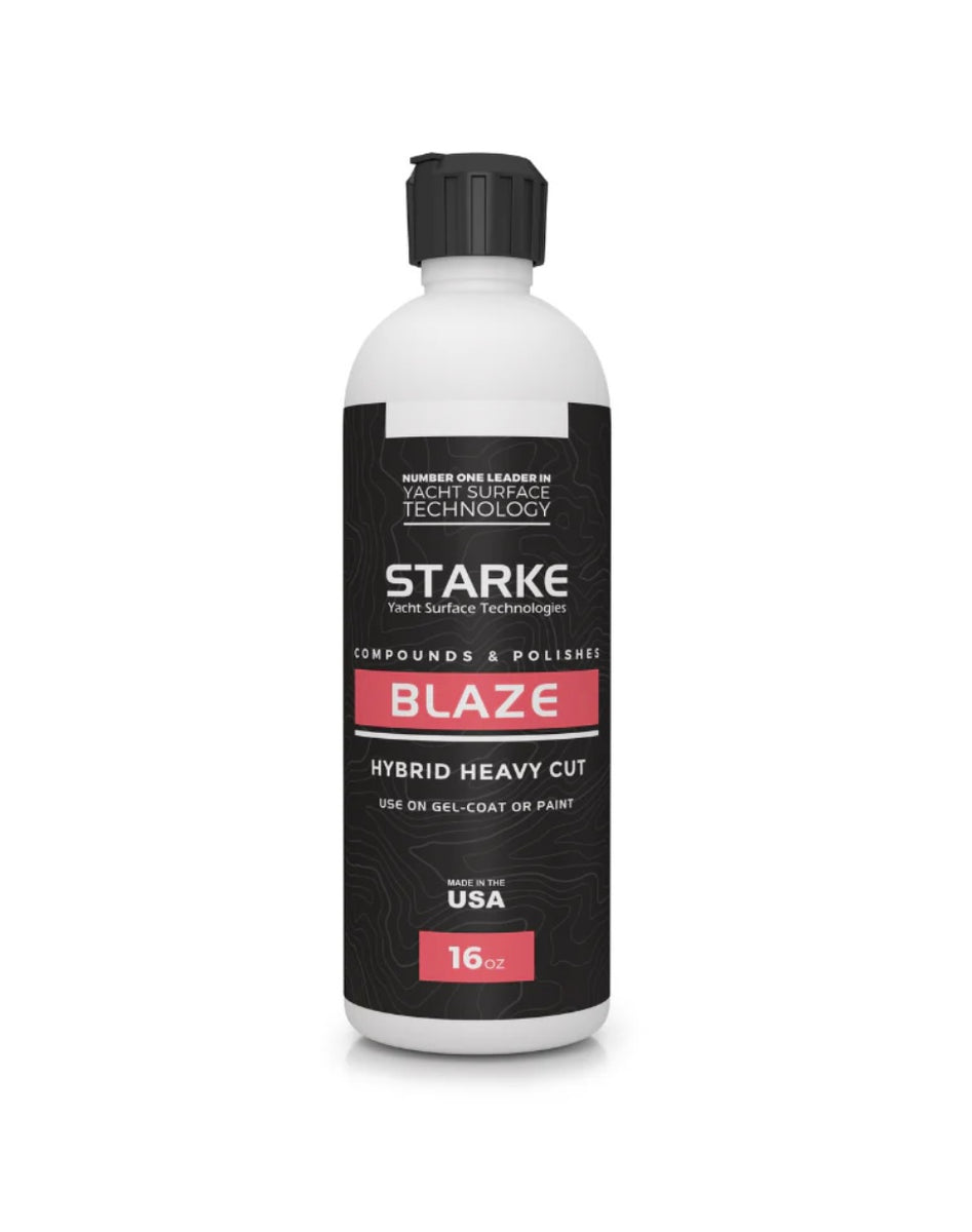STARKE BLAZE HYBRID HEAVY CUT COMPOUND – Marine Detail Supply Palm Beach