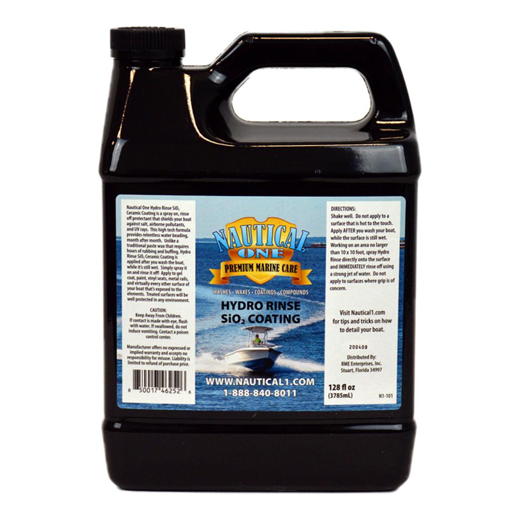 Nautical One Hydro Rinse Si02 Coating - 128oz – Marine Detail Supply ...